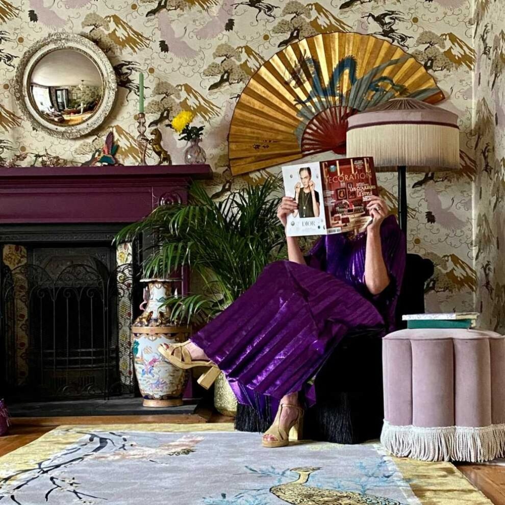 Wendy Morrison Rugs Collection | Chinoiserie rugs by Nazmiyal