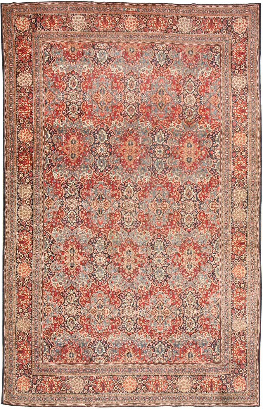 Kashan Rugs | Antique Persian Kashan Carpets by Nazmiyal