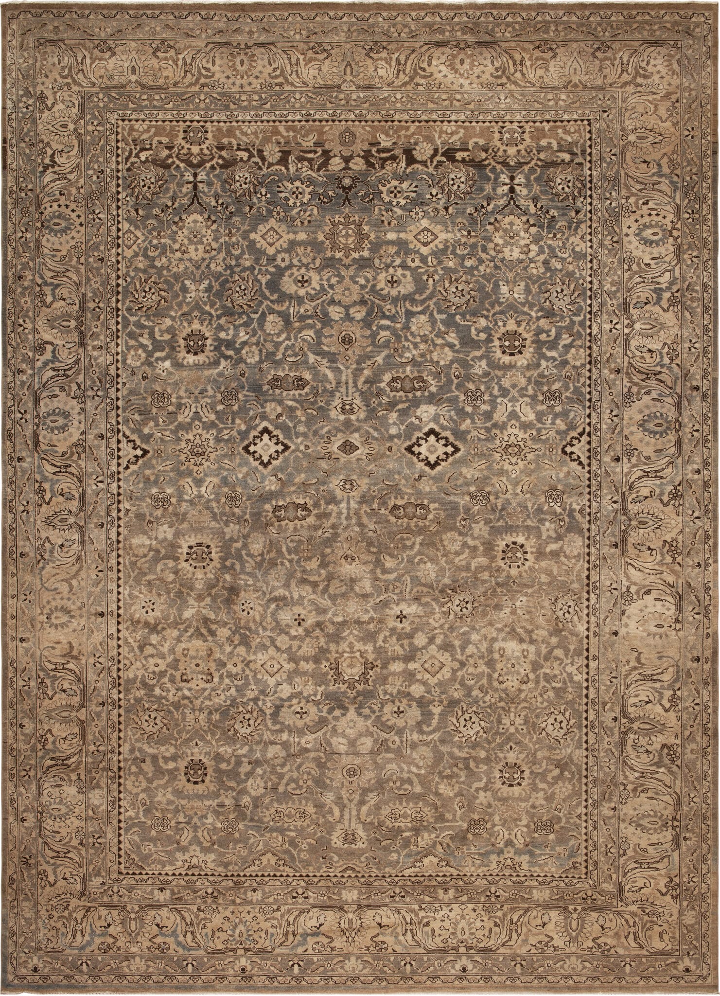 Iconic Heritage Antique Malayer Persian Rug Nazmiyal Rugs