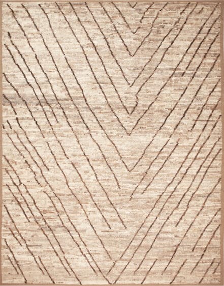 Subtle Tones Modern Abstract Geometric Rug 12321 Nazmiyal
