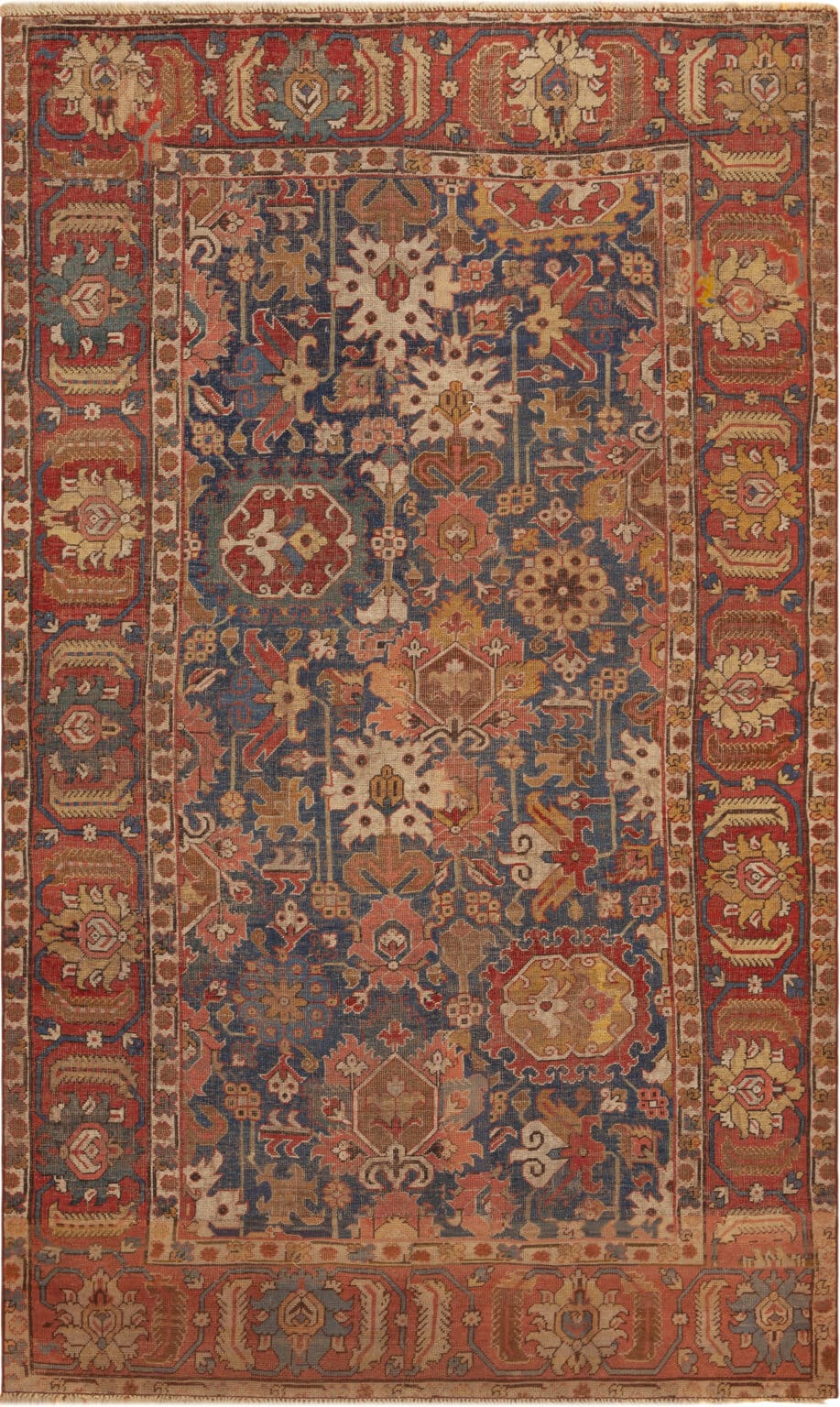 Historical Weave Antique 18th Century Caucasian Kuba Rug 73511
