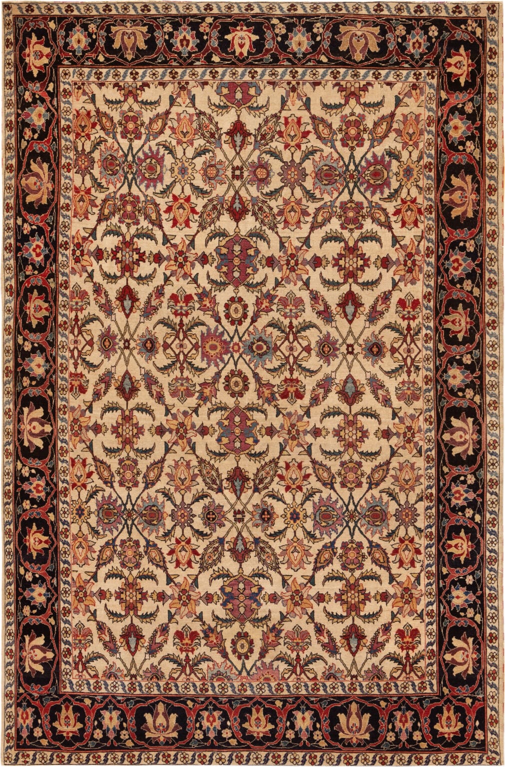 Sarouk Rugs | Antique Persian Sarouk Carpets | Nazmiyal