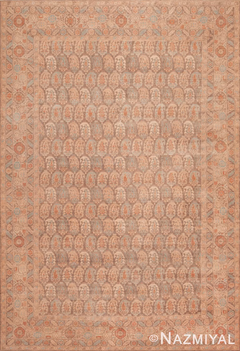 Whispered Elegance Vintage Floral Turkish Sivas Rug in Soft Pastels ...