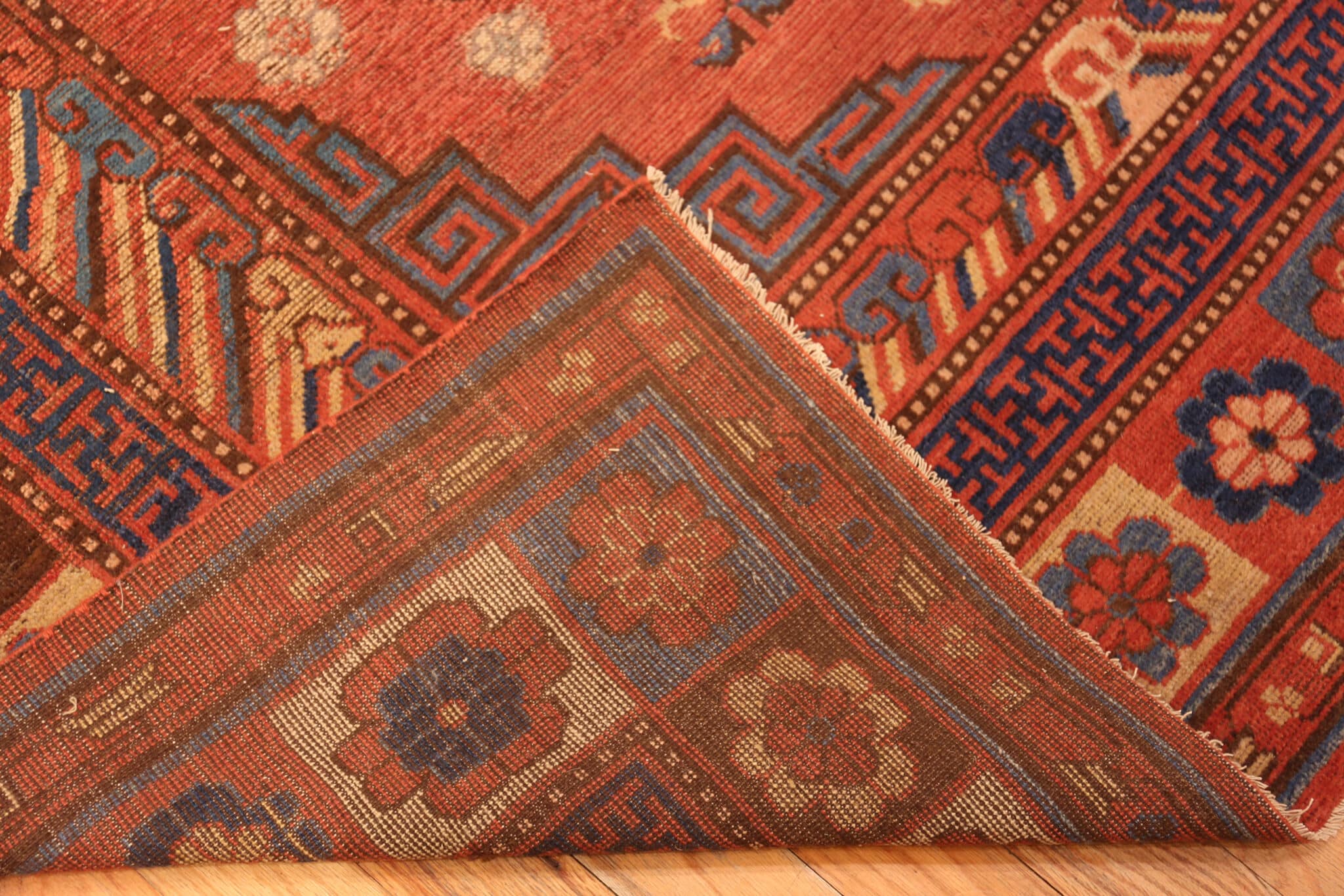 Antique Persian Farahan Zili Sultan Design Rug 73590 Nazmiyal