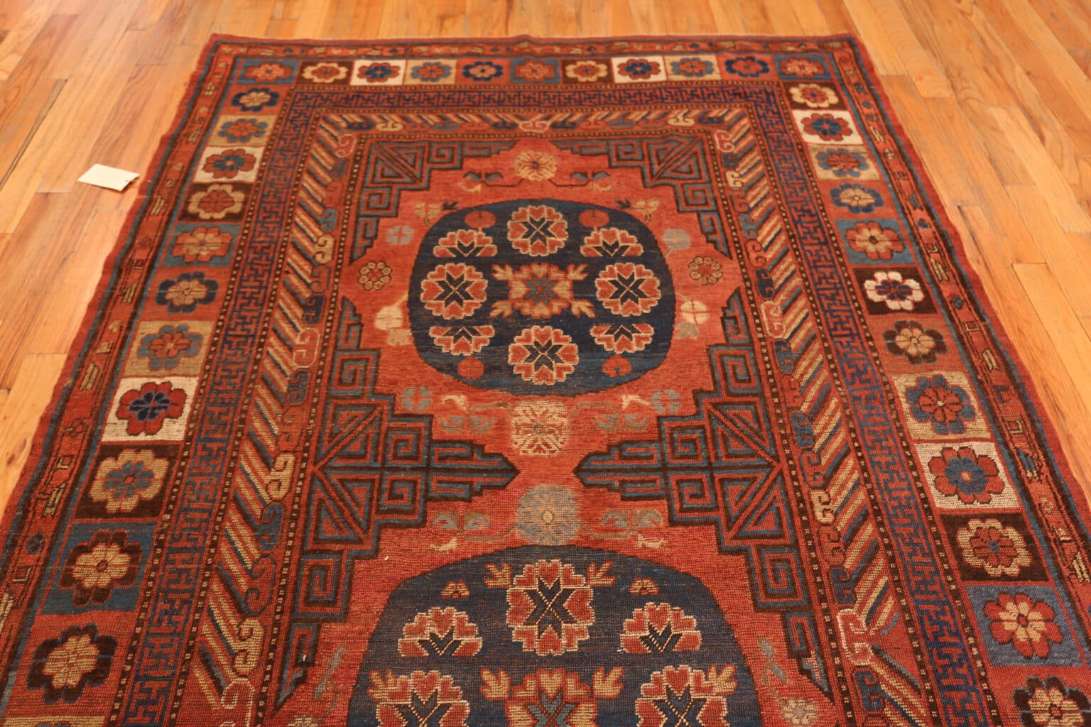 Antique Persian Farahan Zili Sultan Design Rug 73590 Nazmiyal