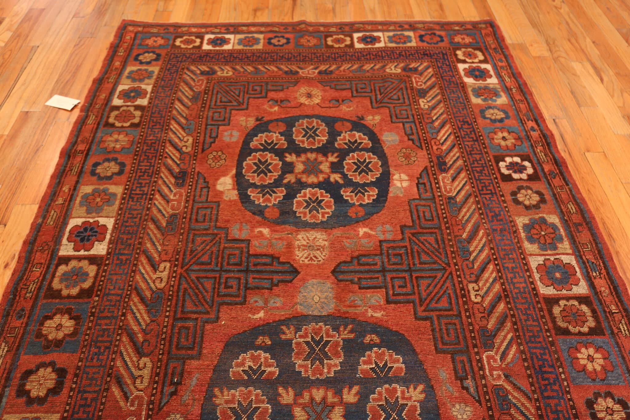 Antique Persian Farahan Zili Sultan Design Rug 73590 Nazmiyal