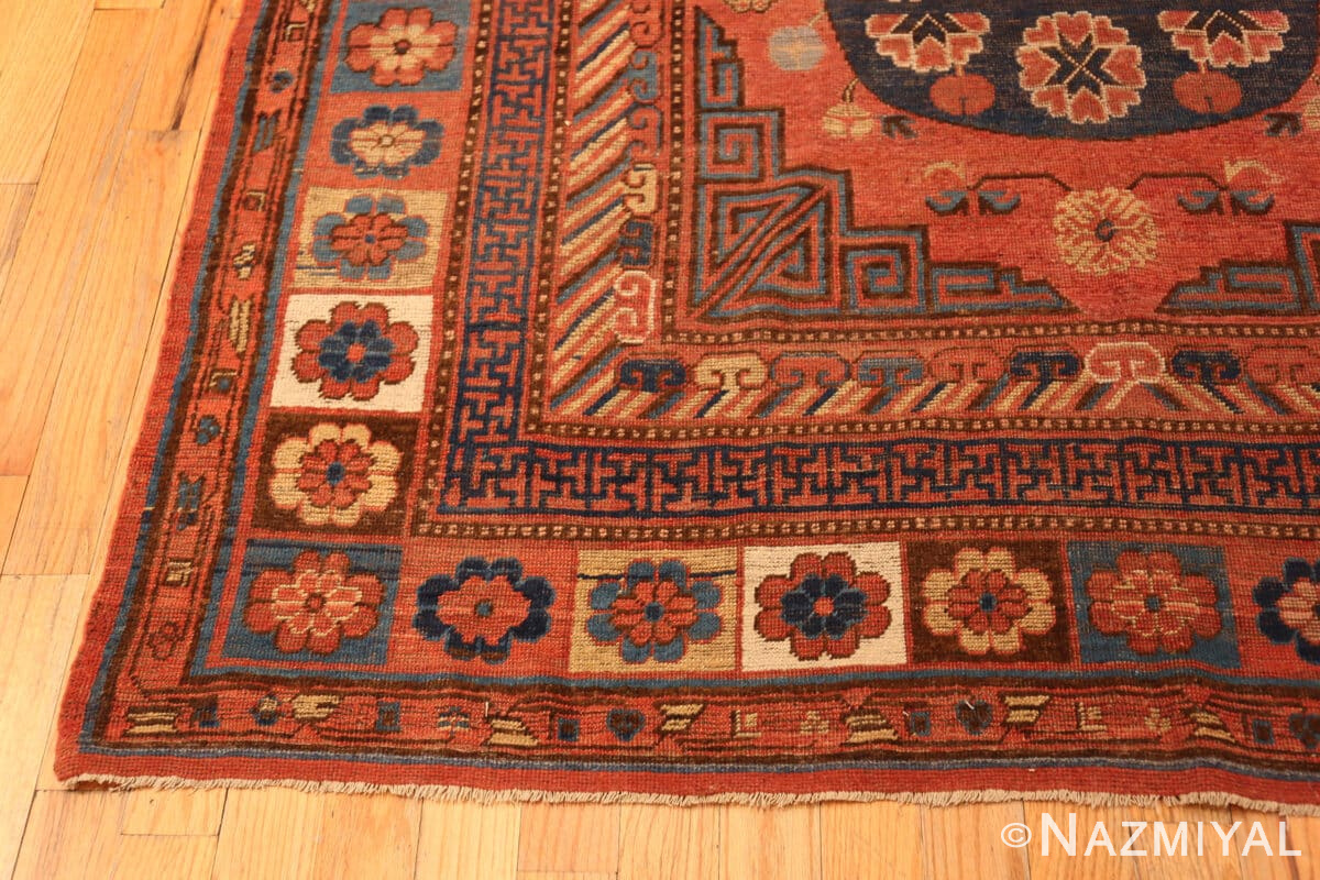 Antique Persian Farahan Zili Sultan Design Rug 73590 Nazmiyal