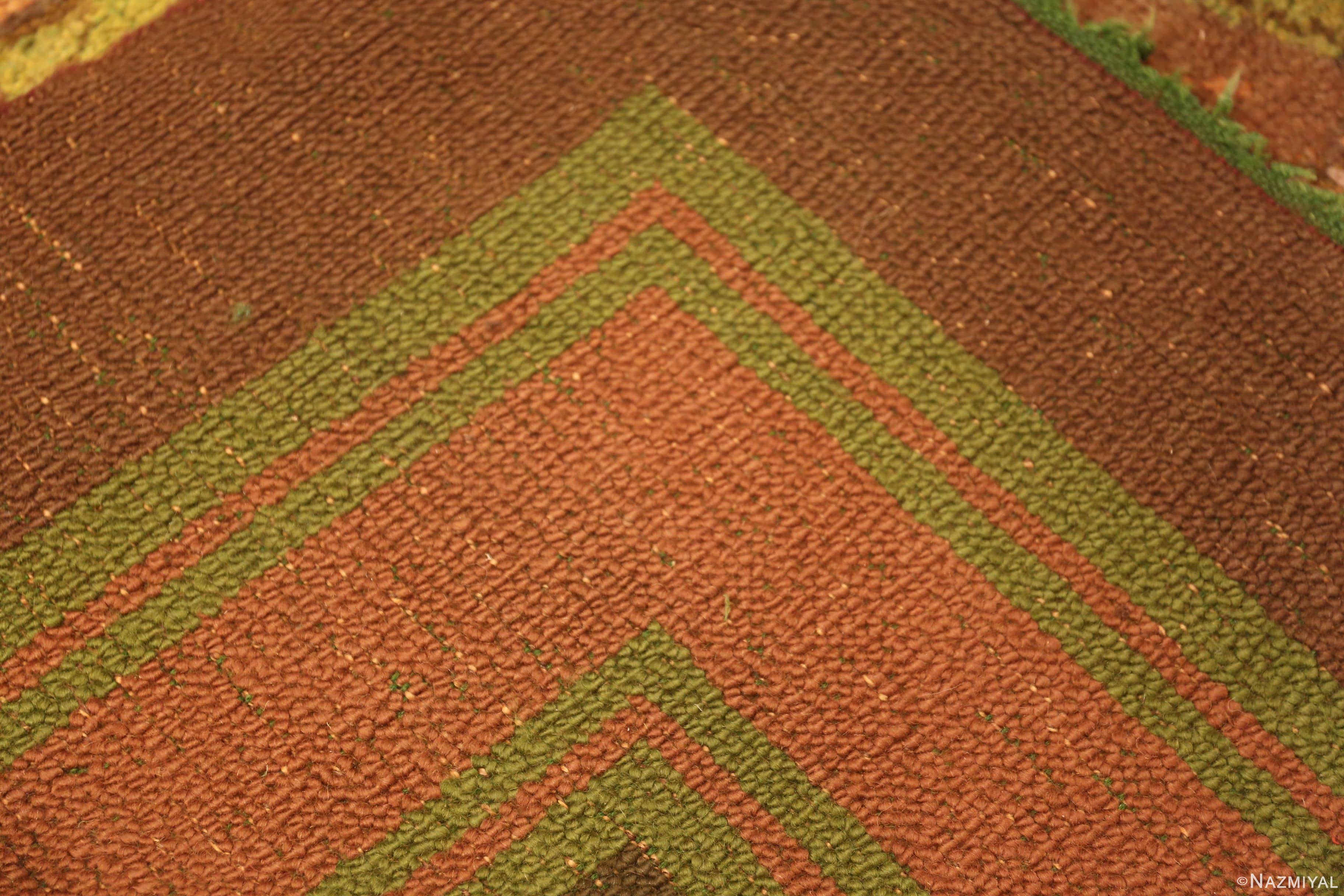 Eye-Catching Large Antique Irish Donegal Rug 73448 Nazmiyal