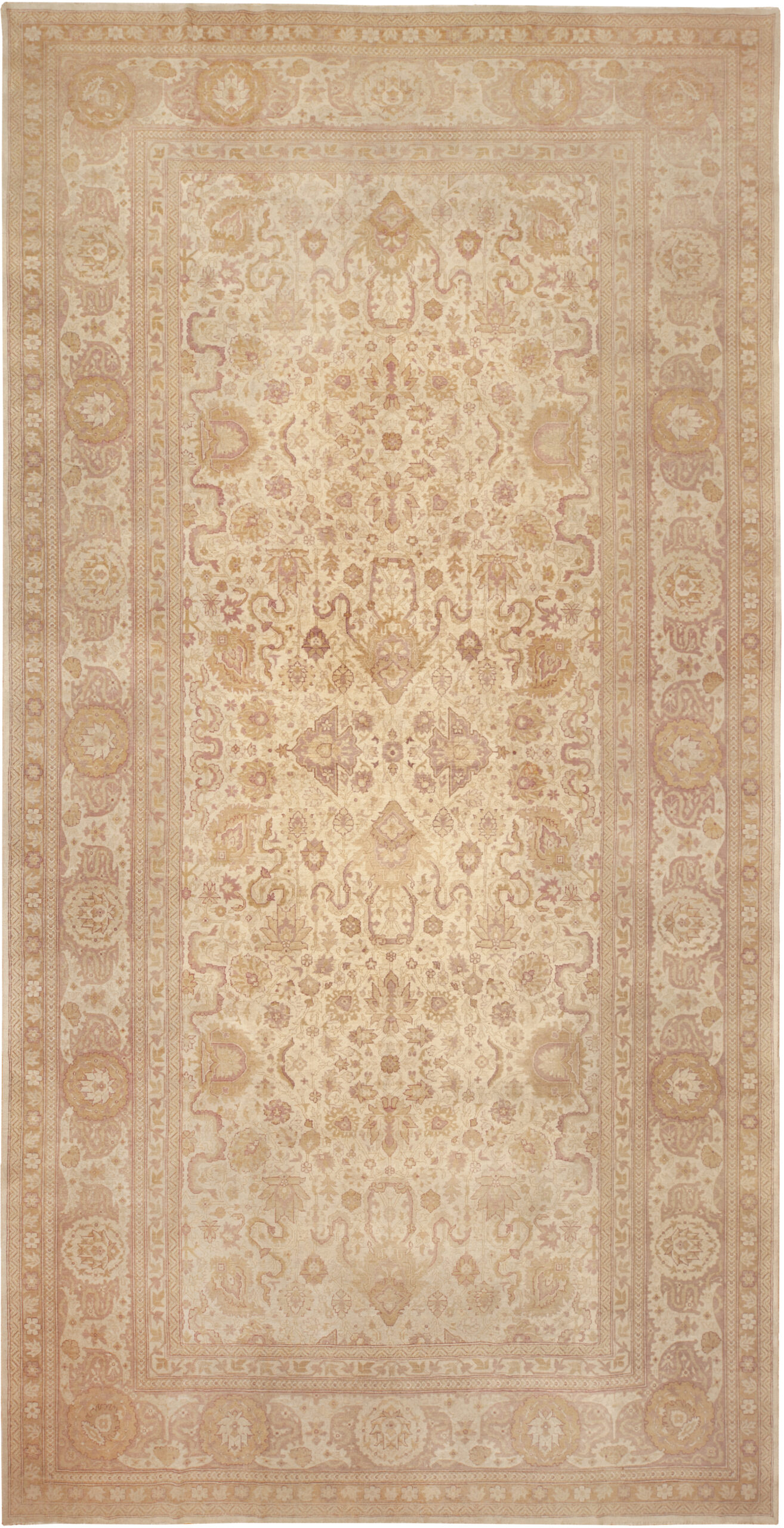 Decorative Oversized Antique Indian Amritsar Rug 73763 Nazmiyal
