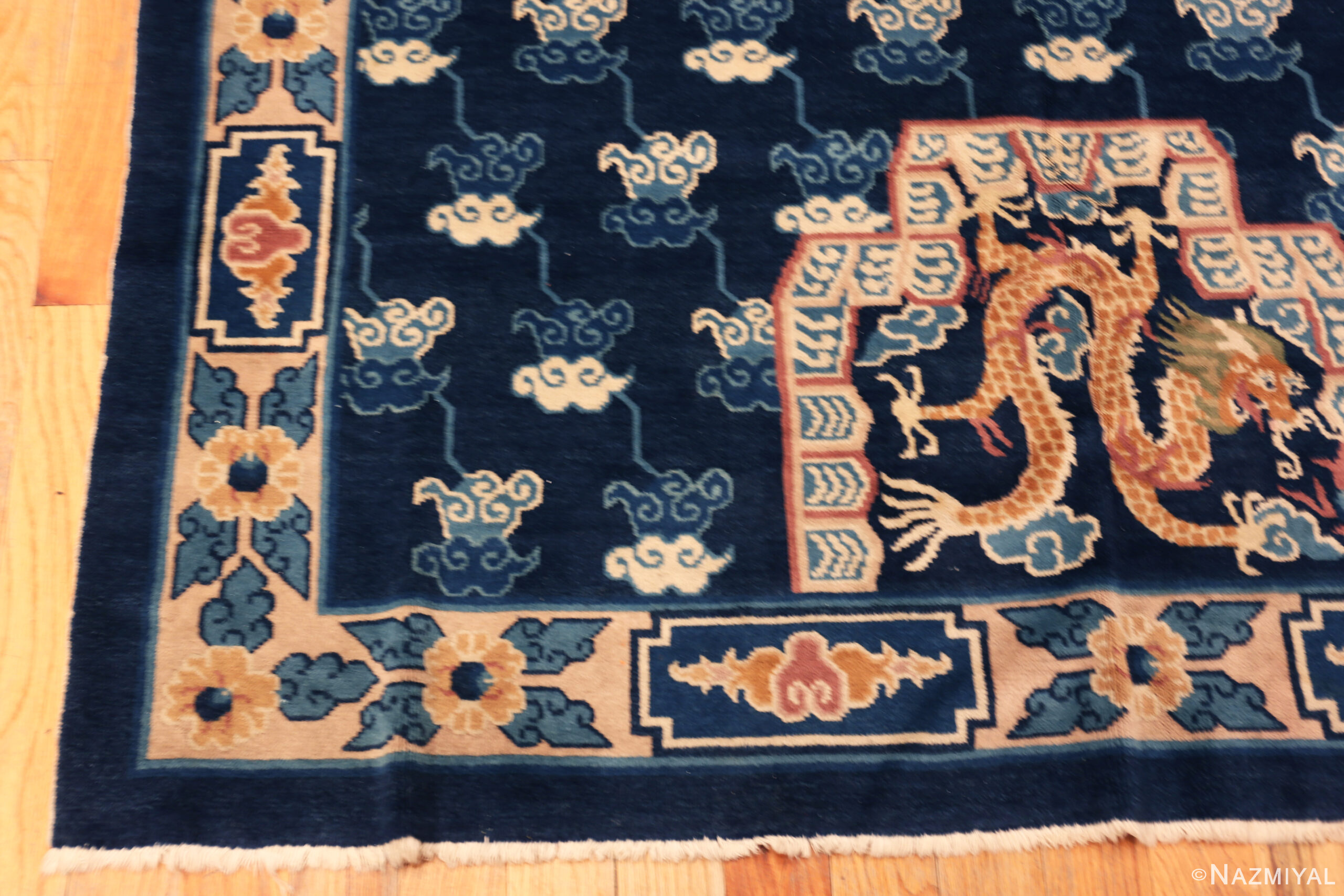 Vintage Chinese Peking Rug 73925 by Nazmiyal Rugs