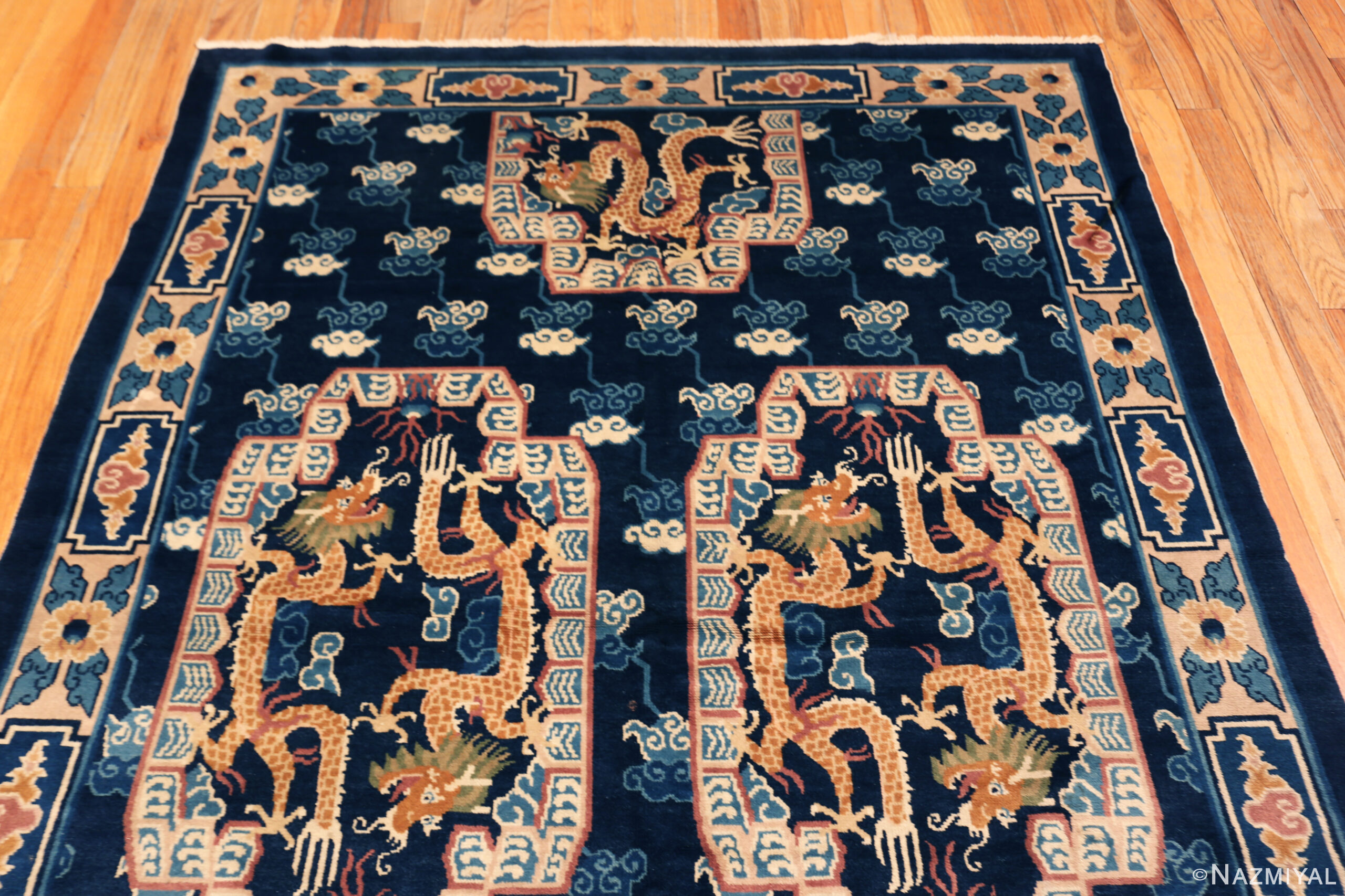 Vintage Chinese Peking Rug 73925 by Nazmiyal Rugs